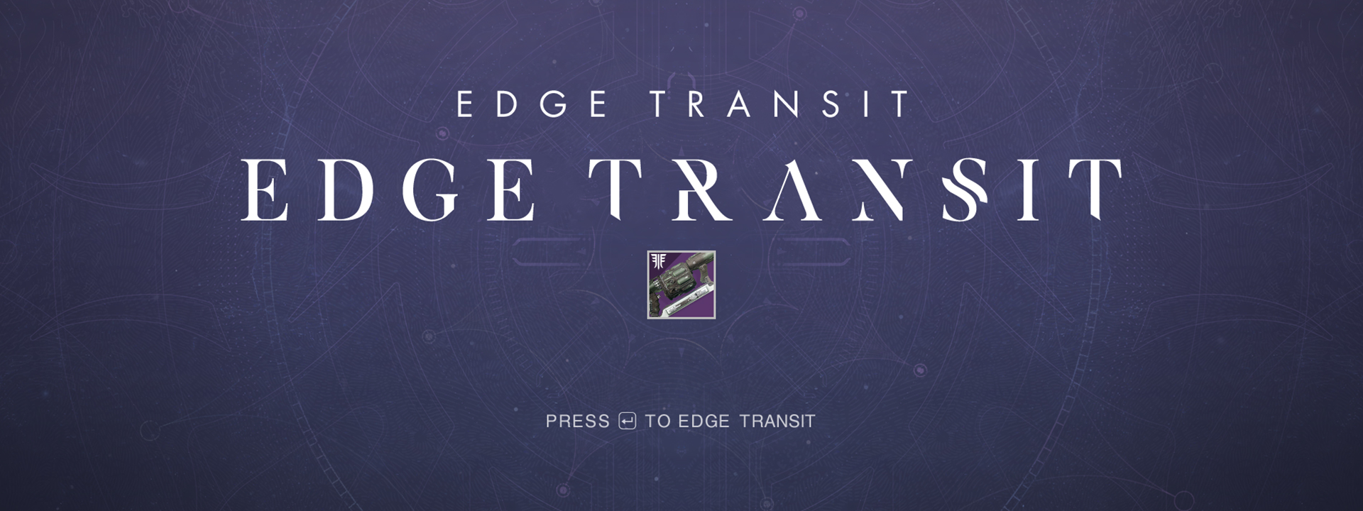 Edge Transit: Edge Transit – ALEX VERKEST